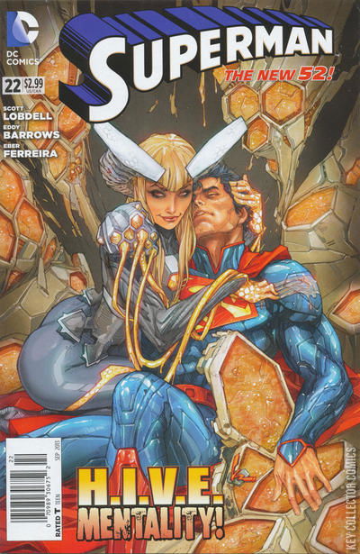Superman #22 Newsstand Published September 2013 | Key
