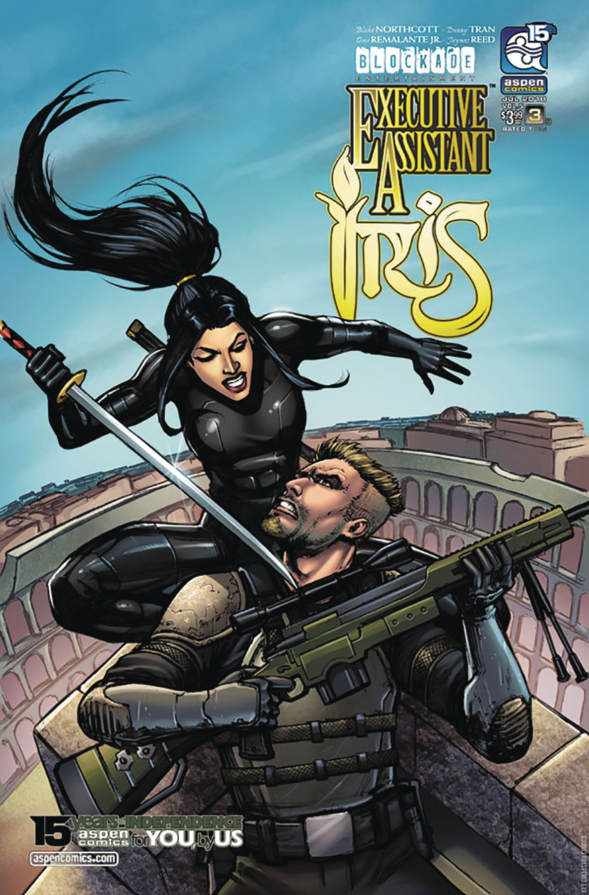 Executive Assistant: Iris #3 Variant Published August