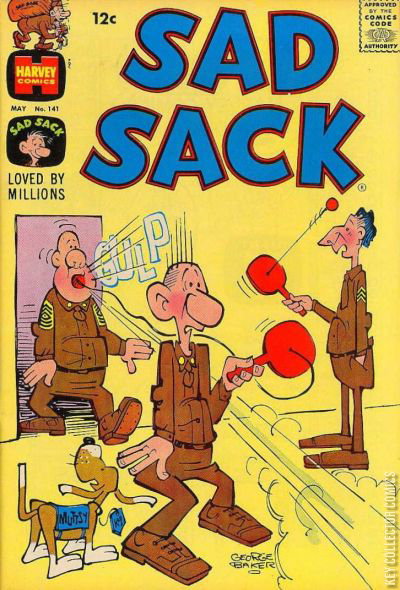Sad Sack Comics #141 Published December 1969 | Key Coll
