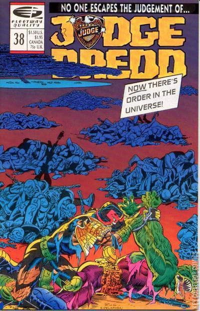 Judge Dredd #38 Published November 1989 | Key Collector
