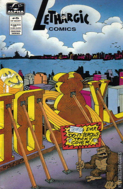 Lethargic Comics #5 Published July 1994 | Key Collector