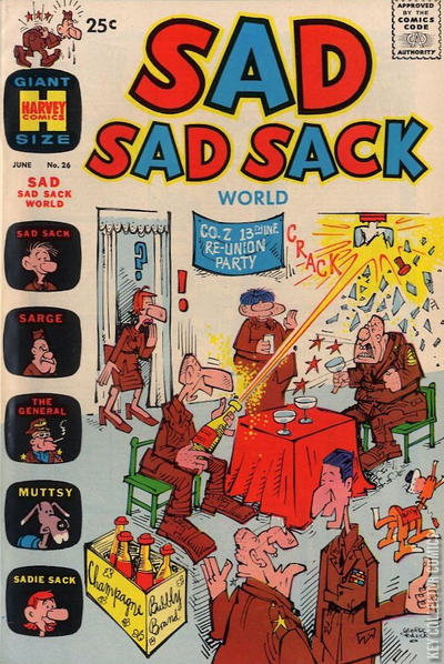 Sad Sad Sack #26 Published June 1970 | Key Collector Comics