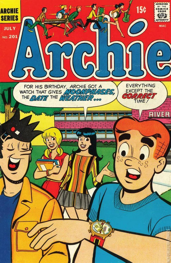 Archie Comics #201 Published July 1970 | Key Collector