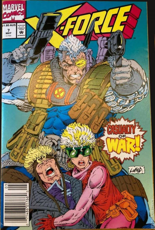 X-Force #7 Australian Edition Published February 1992