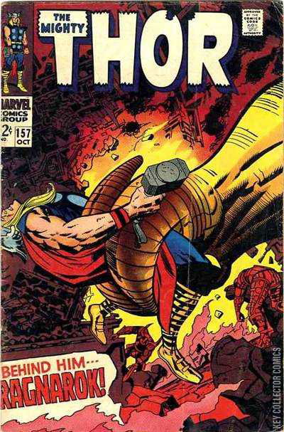 Thor #157 Published October 1968 | Key Collector Comics