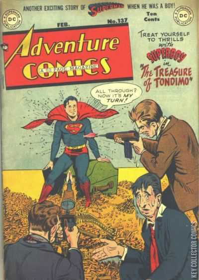 Adventure Comics #137 Published February 1949 | Key Col