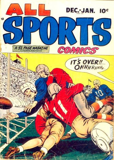 All Sports Comics by Hillman | Key Collector Comics
