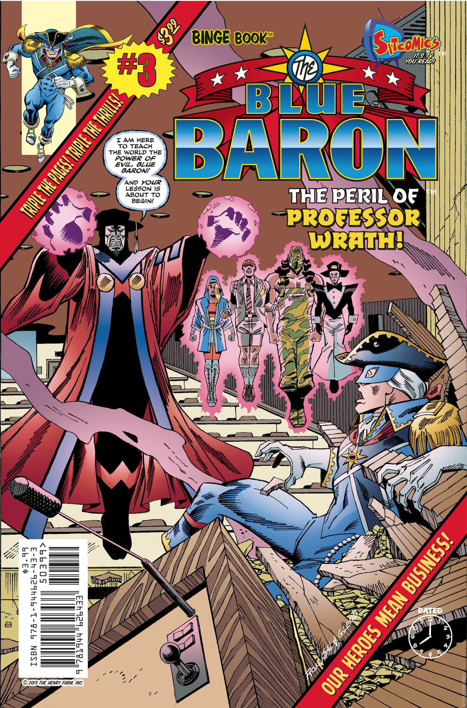 Blue Baron #3 Published October 2022 | Key Collector Comics