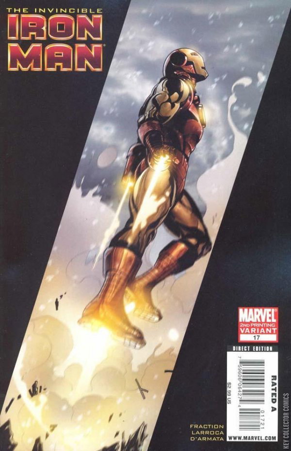 Invincible Iron Man #17 Published September 2009 | Key