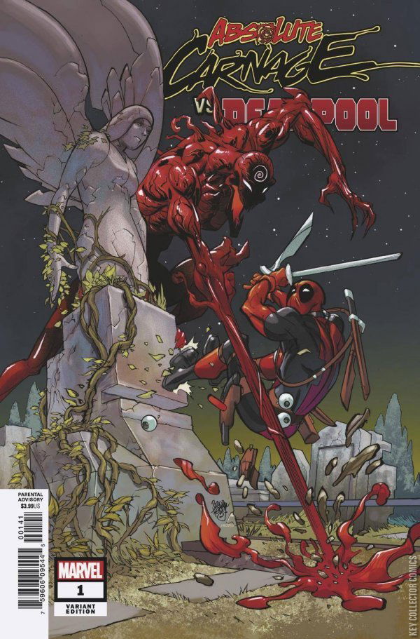 Absolute Carnage vs. Deadpool #1 Variant Published August 2