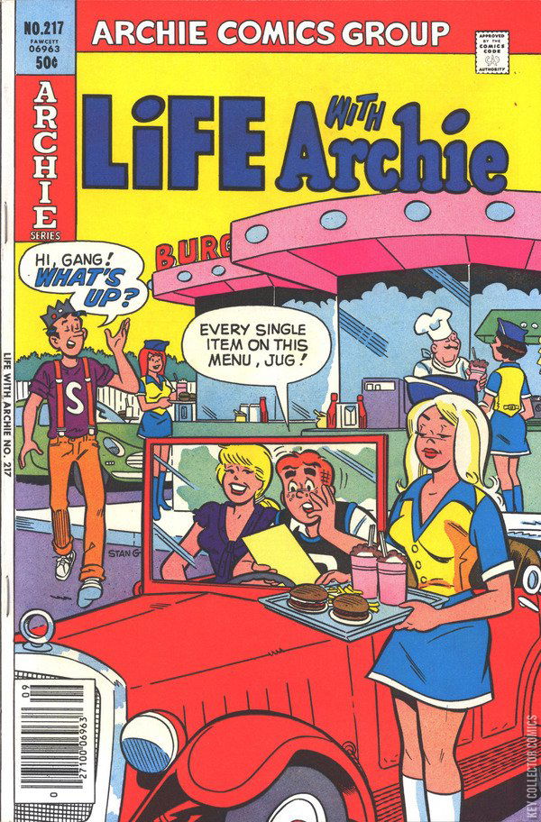 Life with Archie #217 Published September 1980 | Key Co