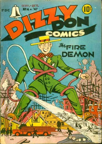 Dizzy Don Comics #4 Published October 1947 | Key Collec