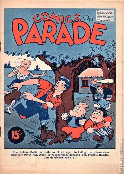 Comics on Parade #12 UK Edition Published January 1941