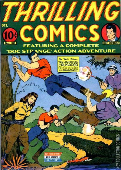 Thrilling Comics #30 Published October 1942 | Key Colle