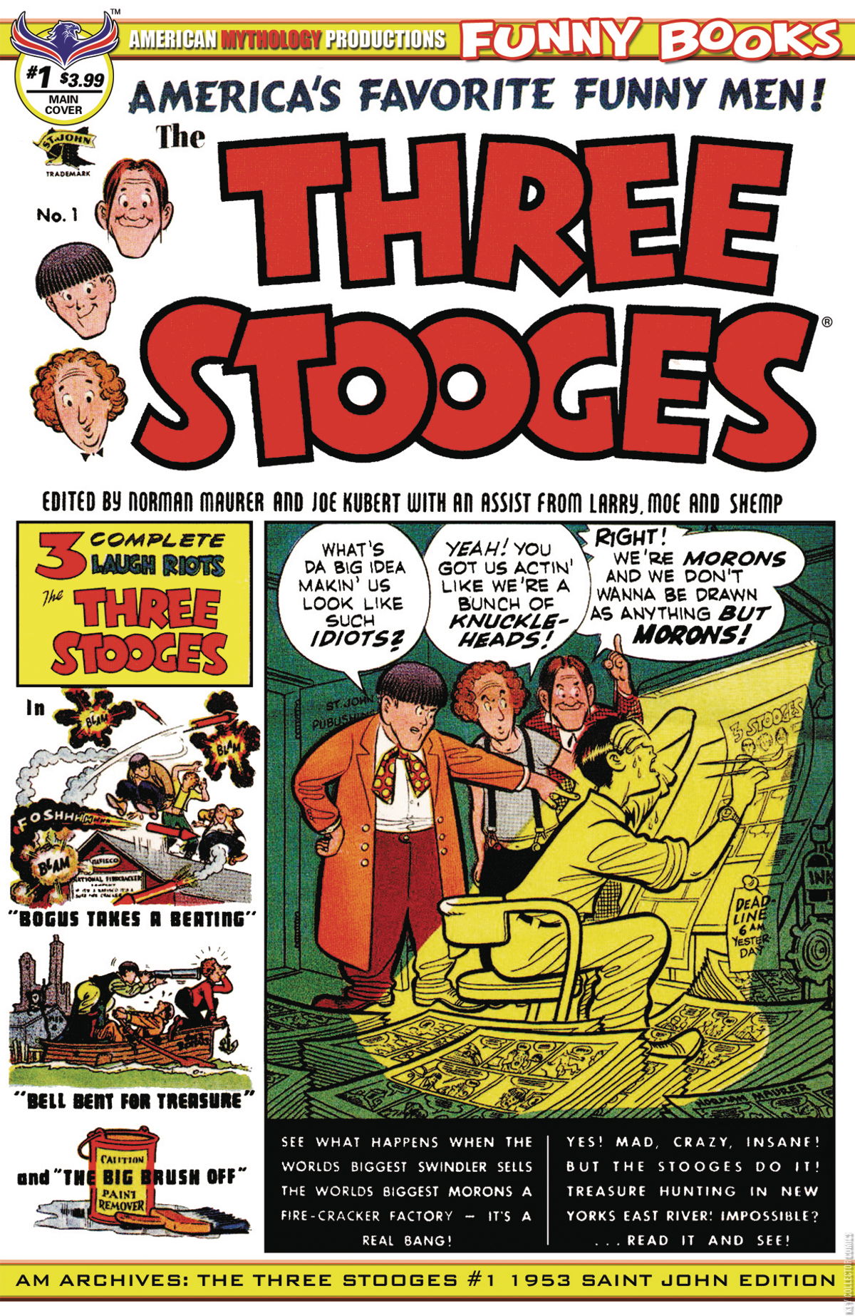 AM Archives: The Three Stooges - 1953 by American Mythology Productions ...