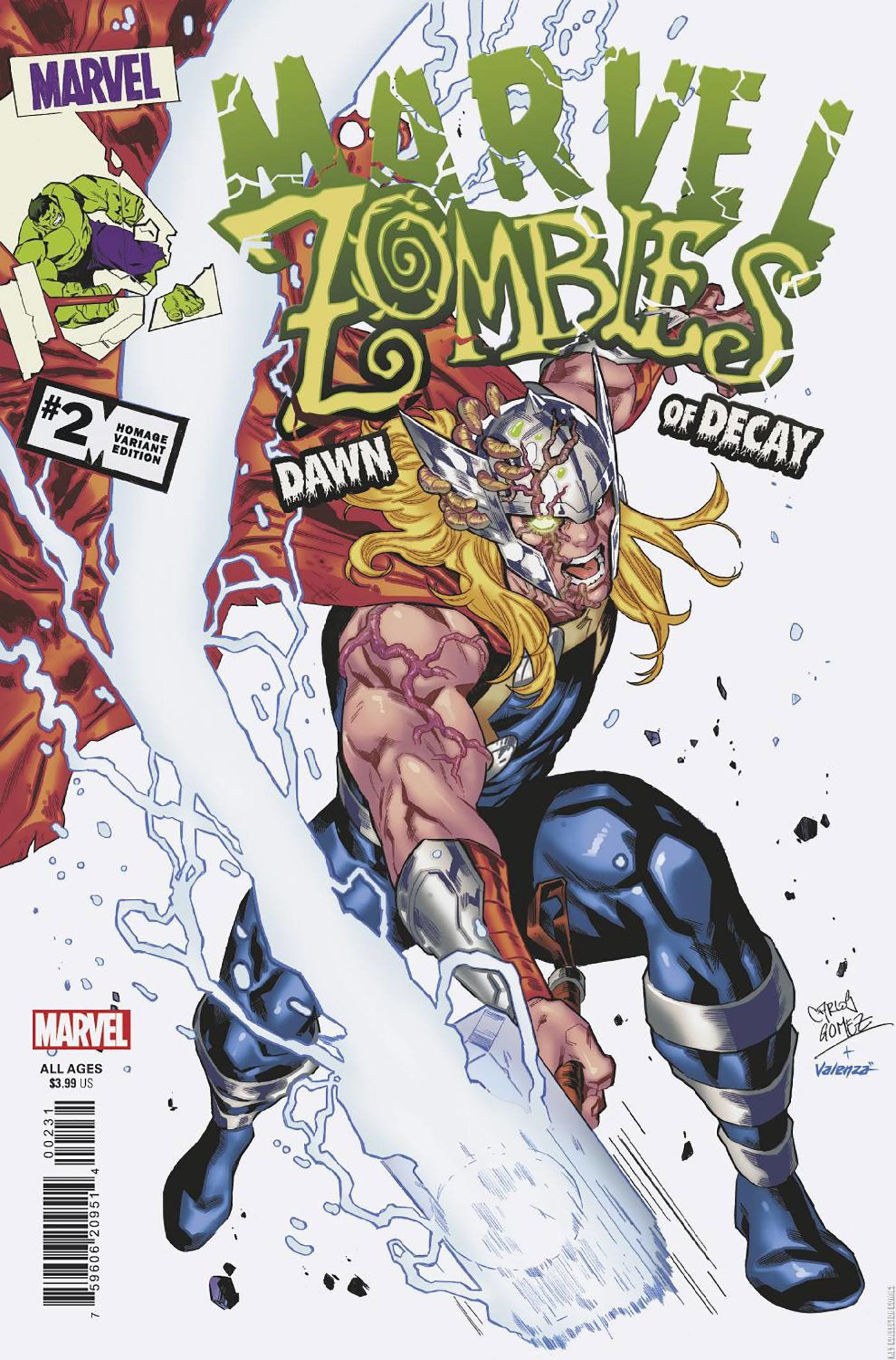 Marvel Zombies: Dawn of Decay #2 Published October 202