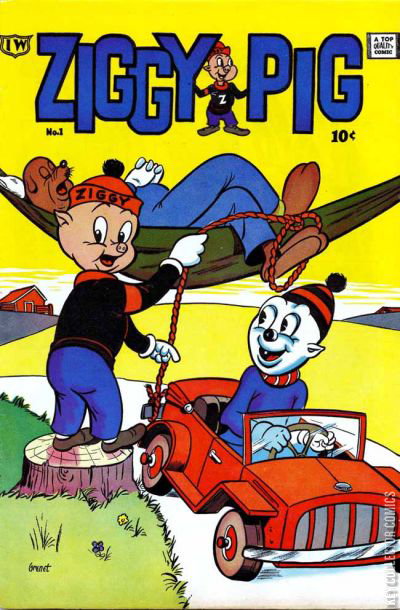 Ziggy Pig #1 Published January 1958 | Key Collector Comics