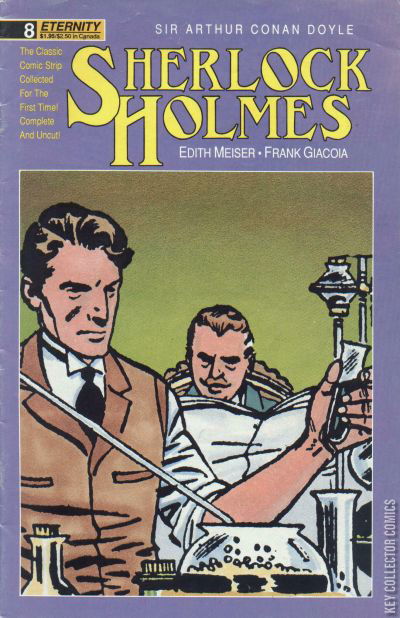 Sherlock Holmes #8 Published March 1989 | Key Collector