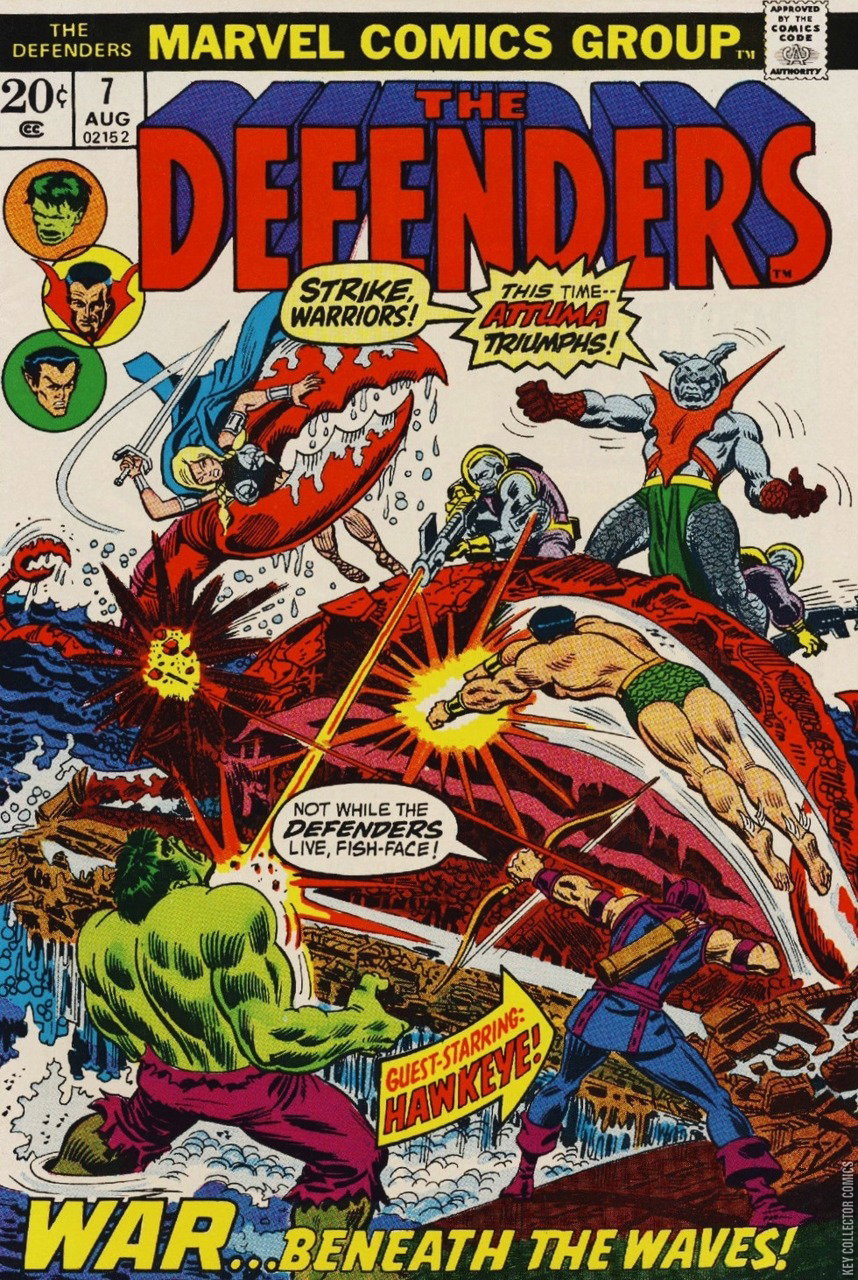 Defenders #7 Published August 1973 | Key Collector Comics