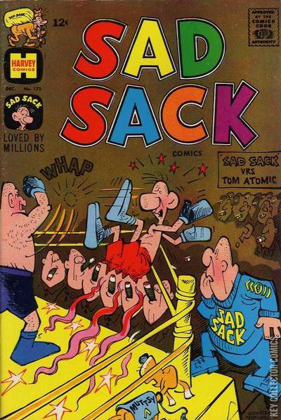 Sad Sack Comics #172 Published December 1969 | Key Coll