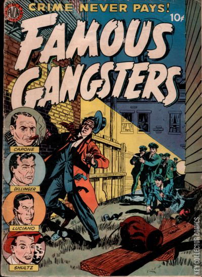 Famous Gangsters #1 Published April 1951 | Key Collecto