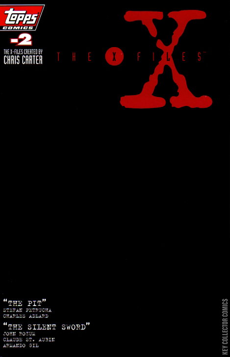 X-Files #-2 Published September 1996 | Key Collector Comics