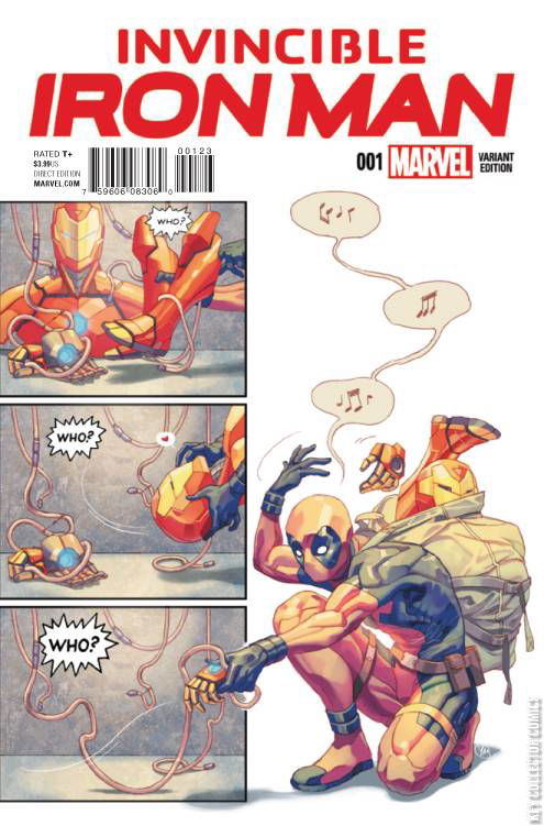 Invincible Iron Man #1 Party Variant Published October