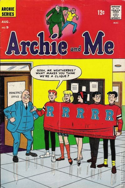 Archie & Me #9 Published August 1966 | Key Collector Comics