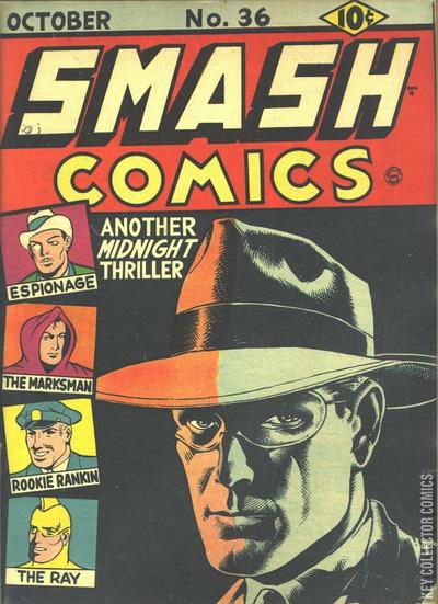 Smash Comics #36 Published October 1942 | Key Collector