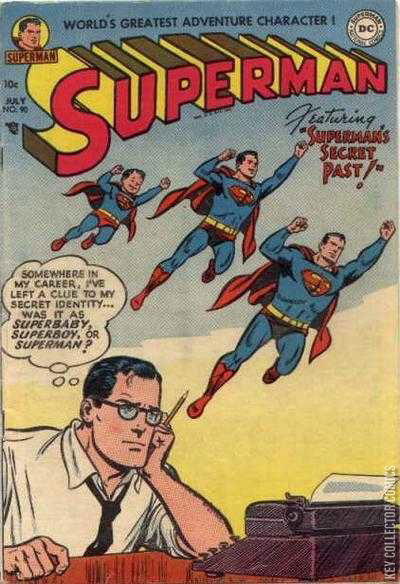 Superman #90 Published June 1954 | Key Collector Comics