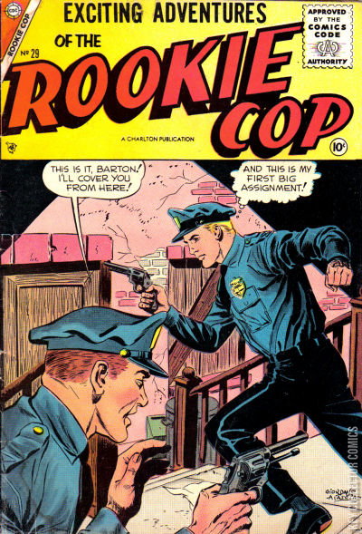 Rookie Cop by Charlton | Key Collector Comics
