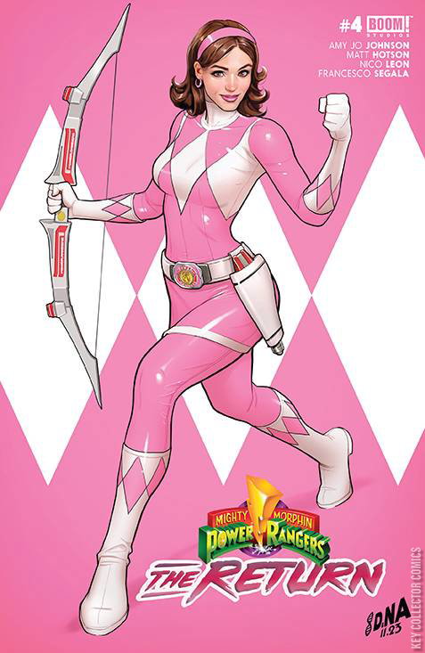 Mighty Morphin Power Rangers The Return 4 Variant Publish