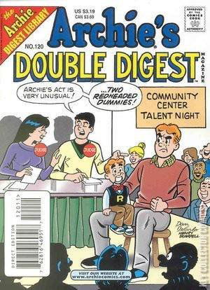 Archie Double Digest #120 Published November 2000 | Key