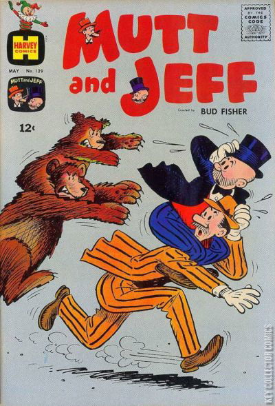 Mutt & Jeff #129 Published May 1962 | Key Collector Comics