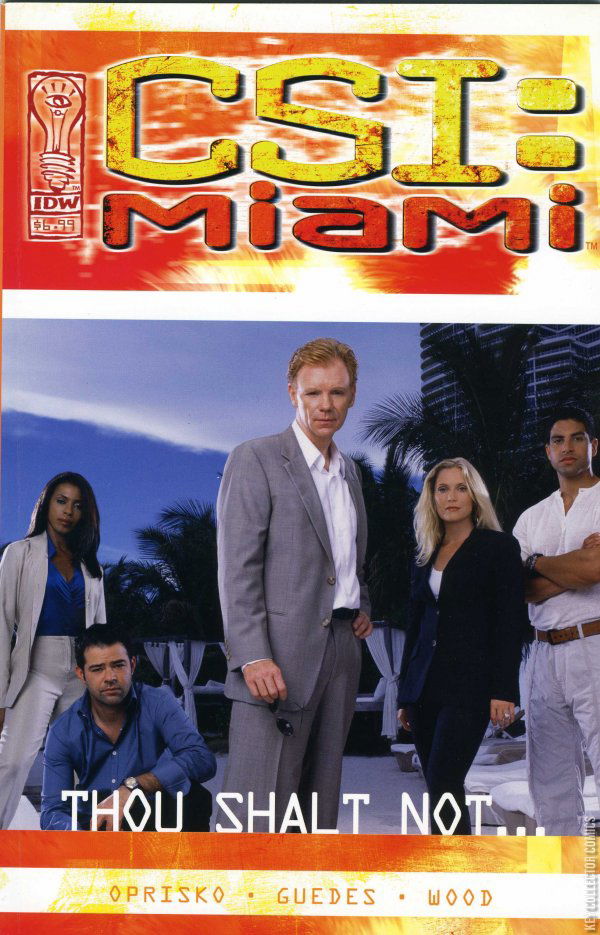CSI Miami: Thou Shalt Not by IDW | Key Collector Comics
