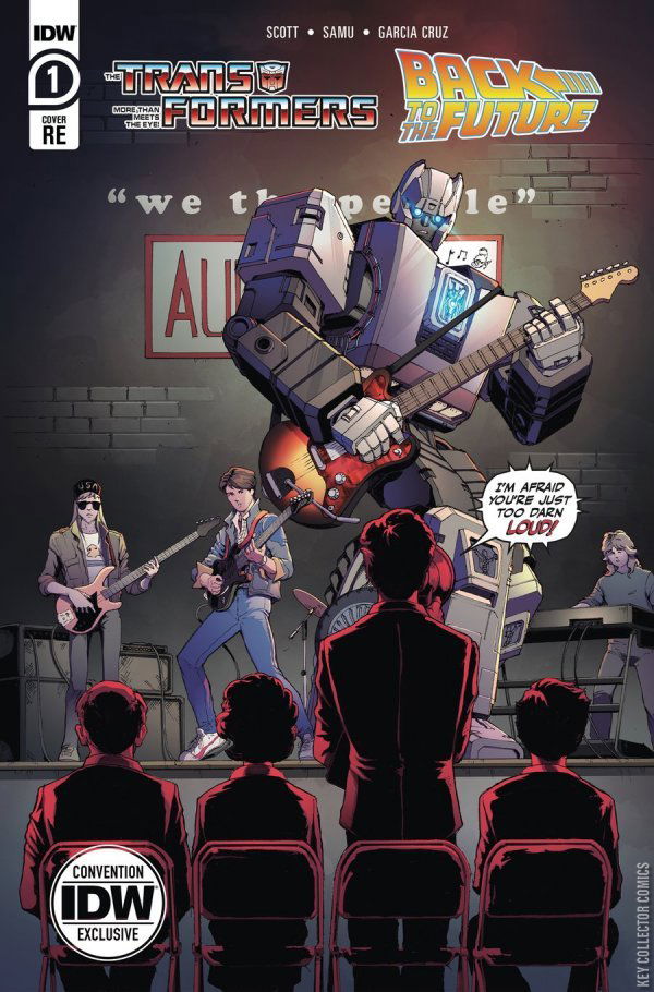 Transformers / Back to the Future #1 NYCC Published October