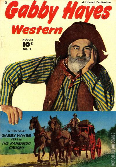 Gabby Hayes Western #9 Published August 1949 | Key Coll