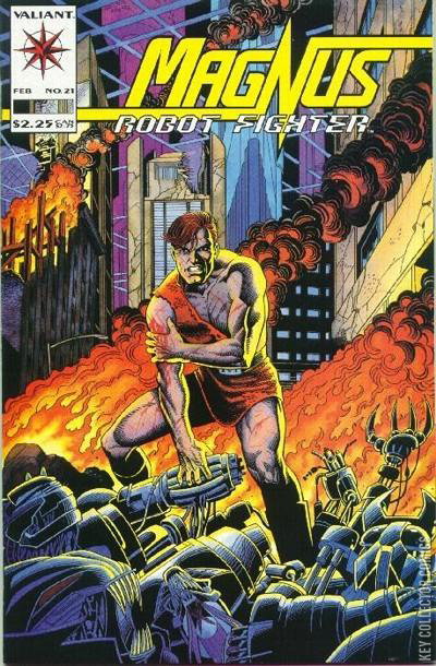 Magnus Robot Fighter #21 Published February 1993 | Key