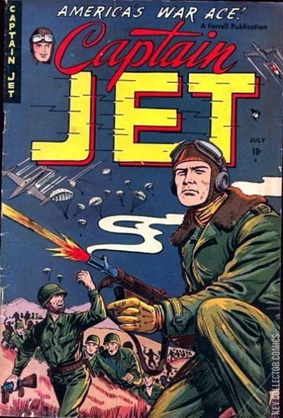 Captain Jet #2 Published July 1952 | Key Collector Comics