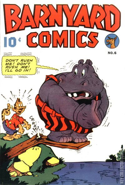 Barnyard Comics #6 Published September 1945 | Key Colle