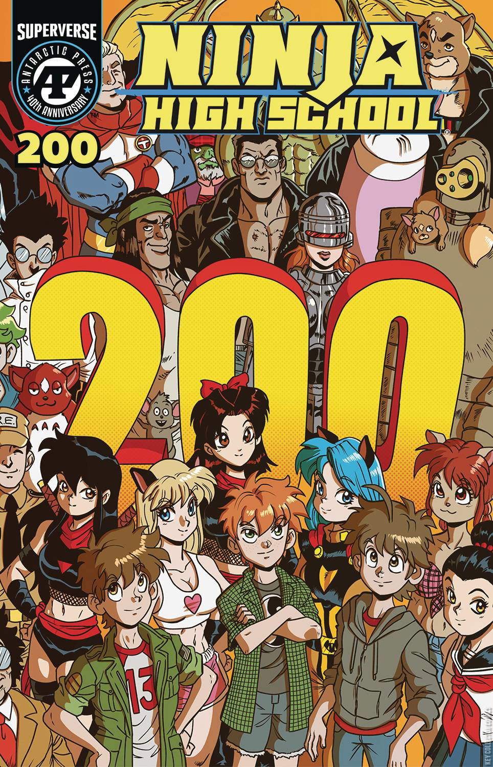 Ninja High School #200 Published January 2026 | Key Col
