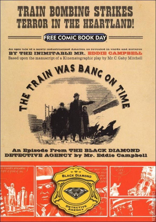 Free Comic Book Day 2007: Black Diamond Detective Agency - The Train ...