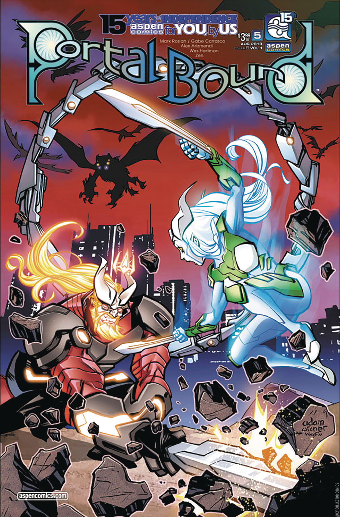 Portal Bound #5 Variant Published March 2024 | Key Col