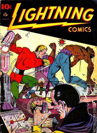 Lightning Comics #5 Published February 1942 | Key Colle