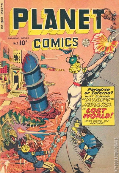Planet Comics by Publications Services Limited | Key Collector Comics