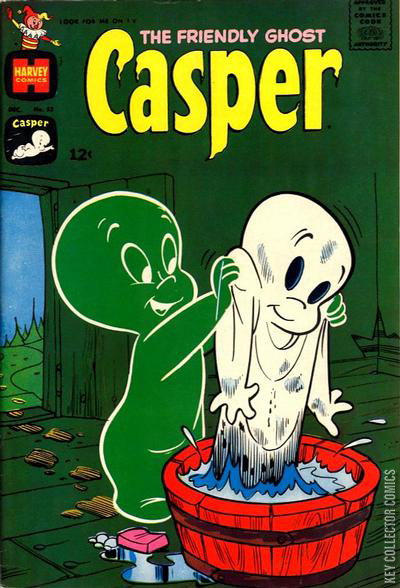 The Friendly Ghost Casper #52 Published December 1962