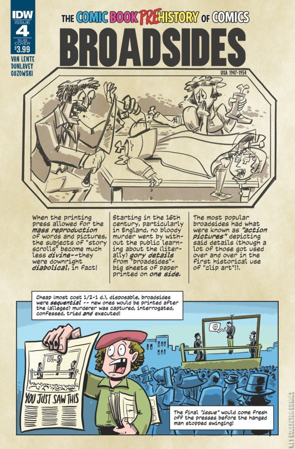 Four Color: Comic Book - History of Comics #4 Variant Publi