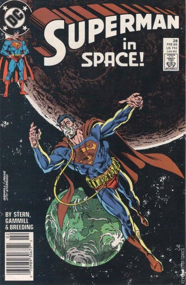 Superman #28 Newsstand Published February 1989 | Key C