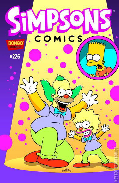Simpsons Comics #226 Published February 2016 | Key Coll
