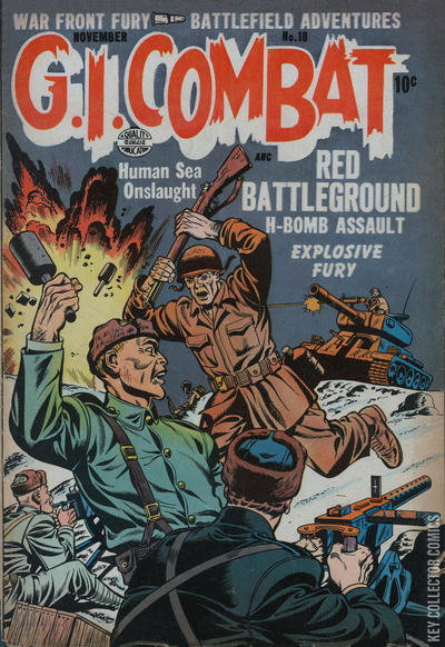 G.I. Combat #18 Published November 1954 | Key Collector